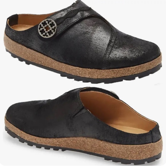 Haflinger | Shoes | Haflinger Adventure Clog Mules Comfort Shoes Black ...